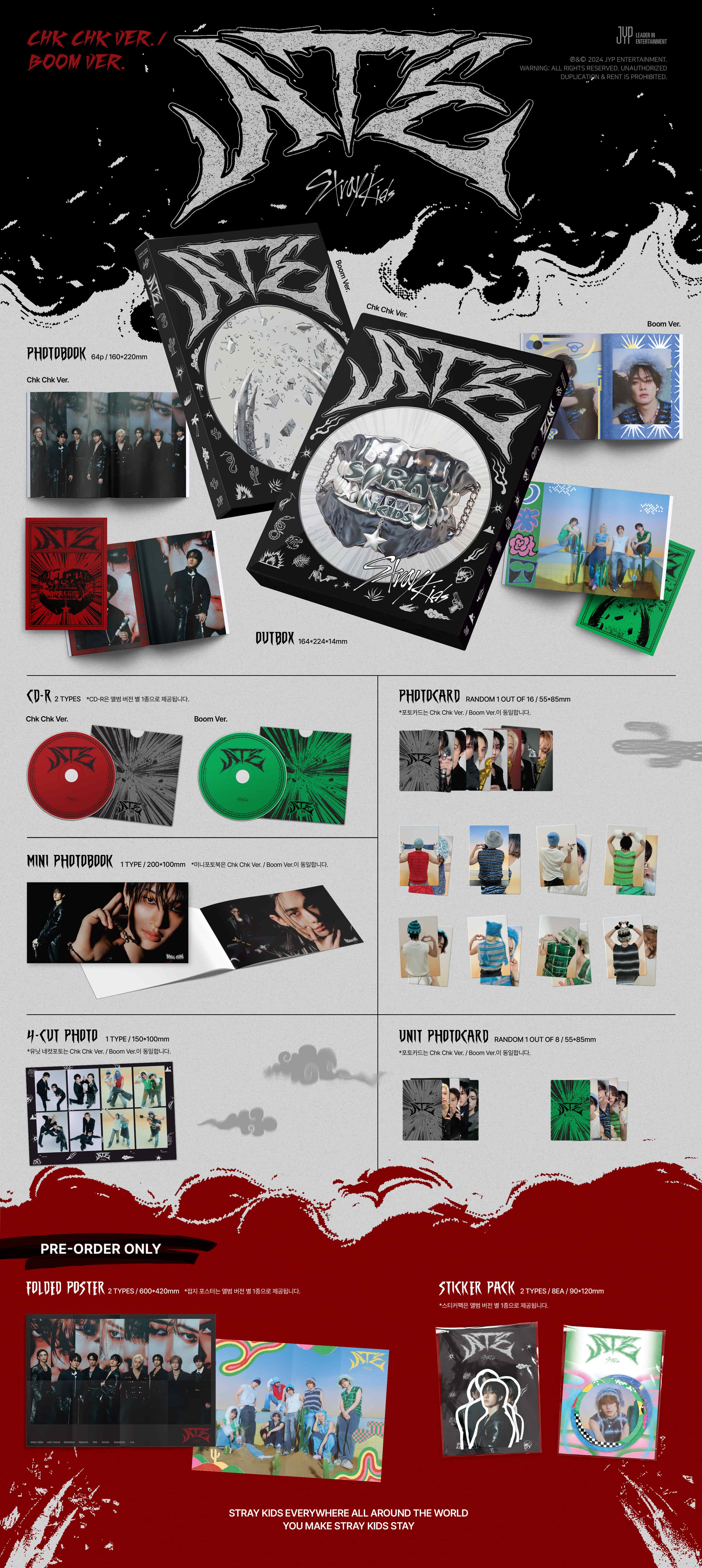 ALBUM STRAY KIDS - ATE